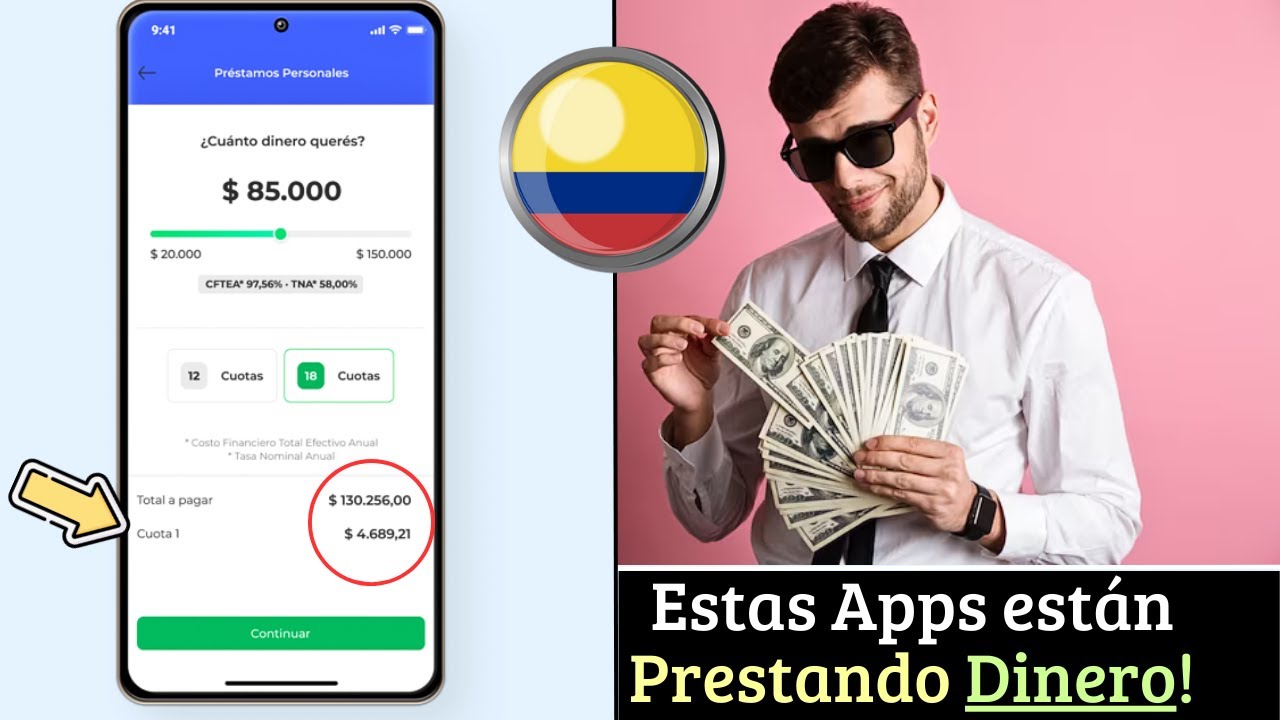 💰3 APPS de PRÉSTAMOS Rápidos y Confiables en Colombia 💲Crédito ...