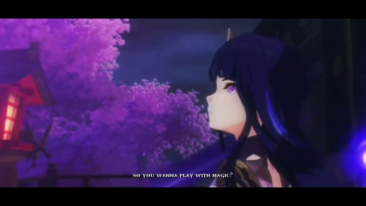 Dark Horse (lumine and raiden cutscene edit) - YouTube