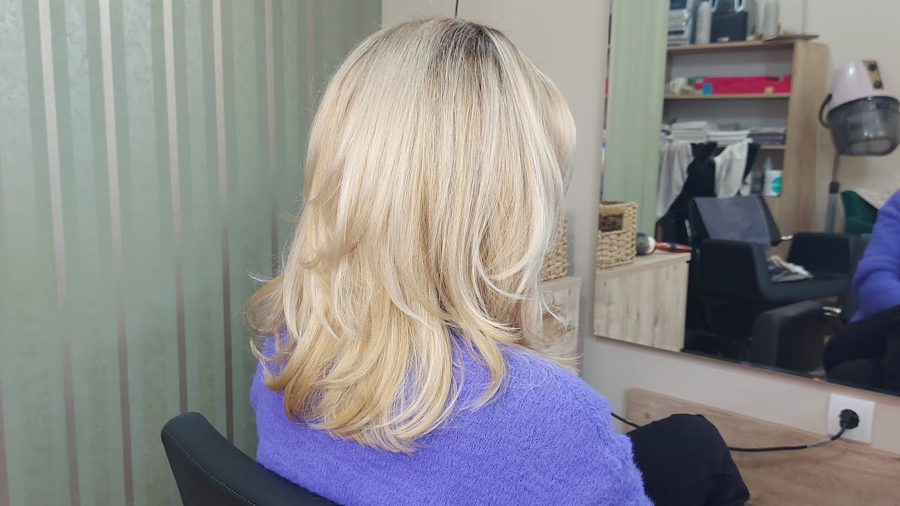 HAIRCUT AND COLORING HAIR (DYING HAIR) STEP BY STEP #haircolor #color # ...