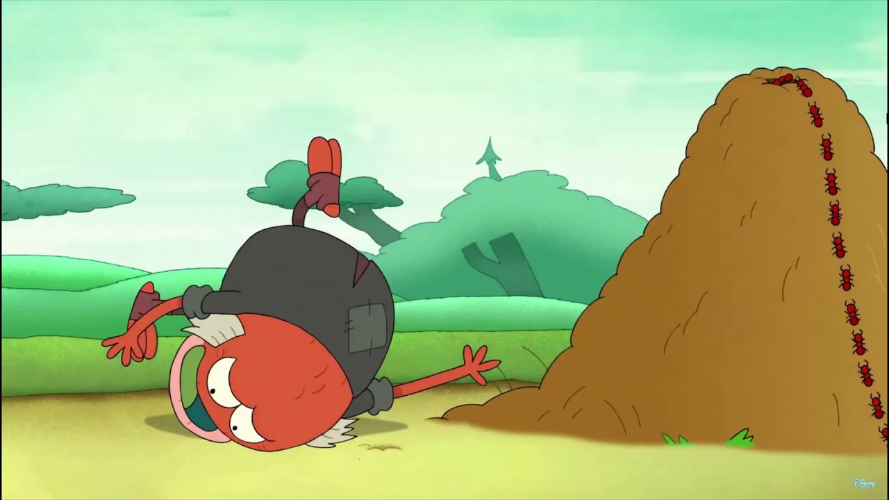 Amphibia - Hop Pop Trips Into An Ant Pile - YouTube
