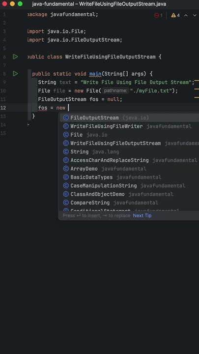 Java Efficient File Writing With Fileoutputstream Youtube