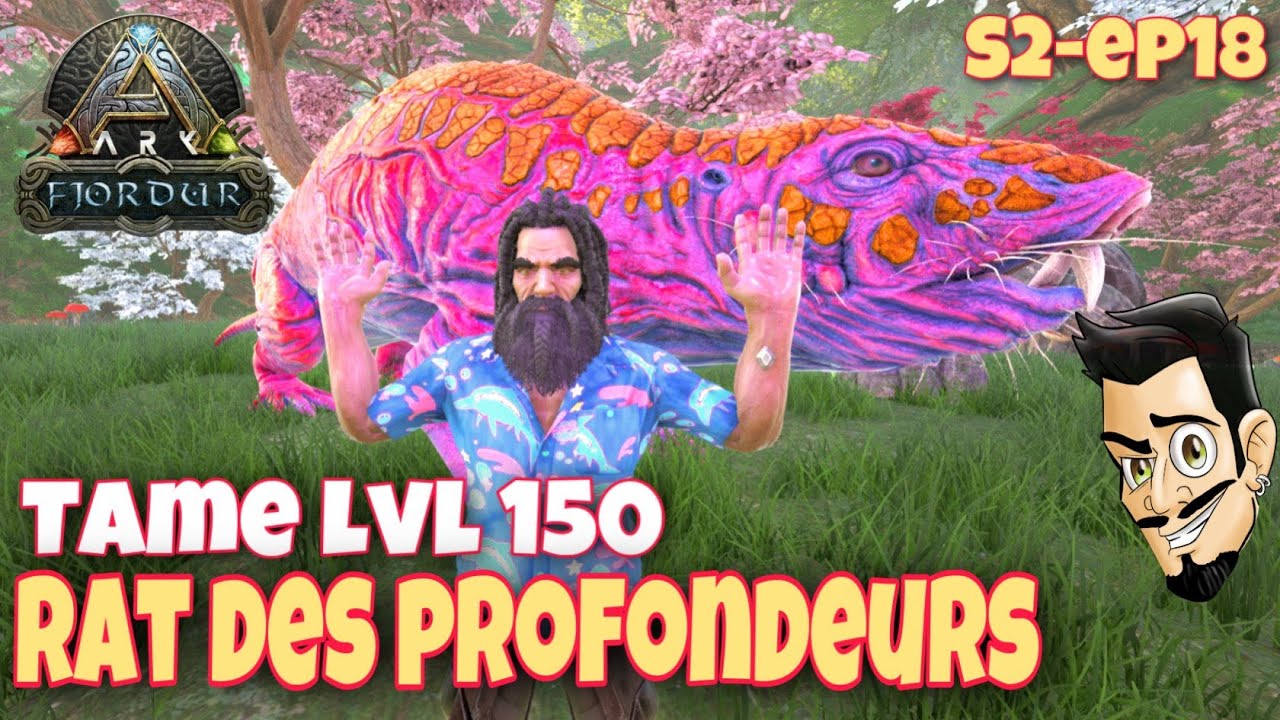 COMMENT TAMER un RAT DES PROFONDEURS UNIQUE ? taming Roll Rat - ARK ...