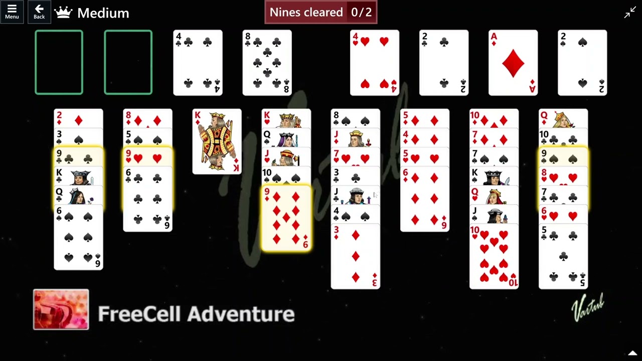 FreeCell Adventure Game #10 | September 8, 2022 Event - YouTube