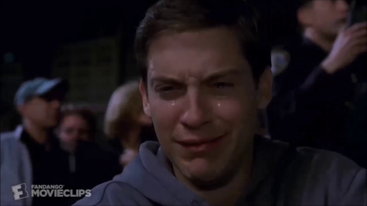 Tobey Maguire Cries For 1 Hour... - YouTube