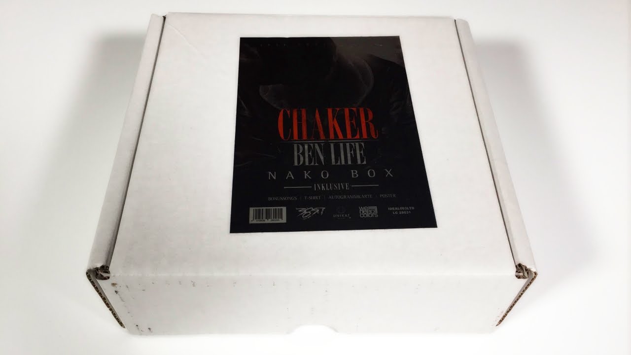 Chaker - Ben Life Box Unboxing - YouTube