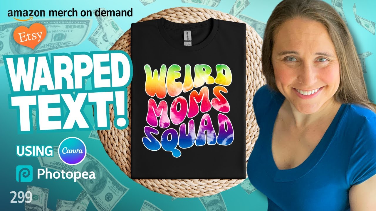 Warp Text And Create Groovy Designs Using Canva And Photopea- Plus 5 ...