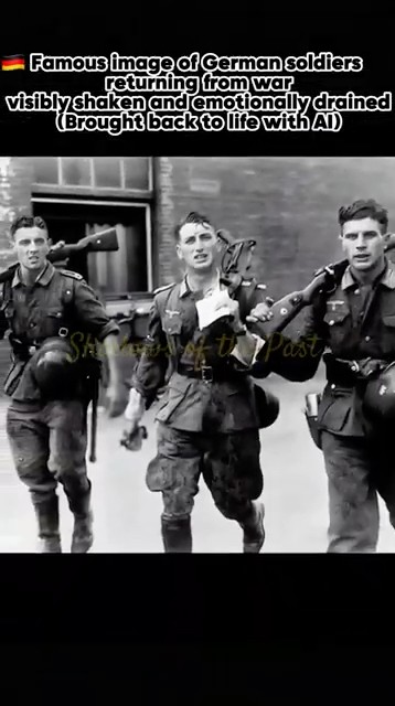 WW2 Historic Photo Colorized: German Soldiers After the Front #history ...