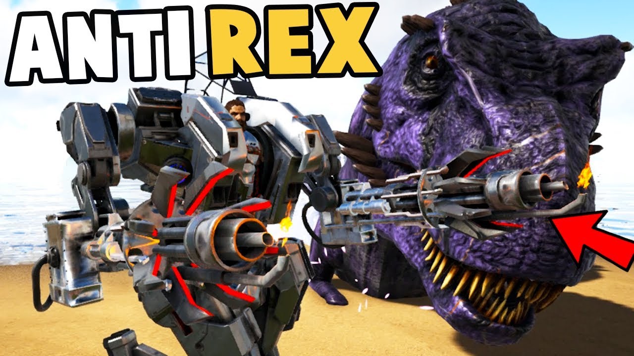 Ark Survival Evolved - NEW EPIC ANTI REX SNIPER, BEST IN GAME ...