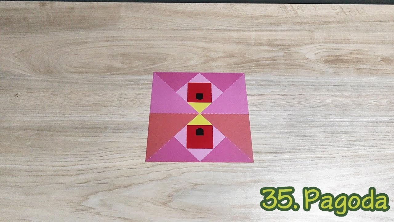 35. Pagoda - How to Make an Origami Pagoda - YouTube