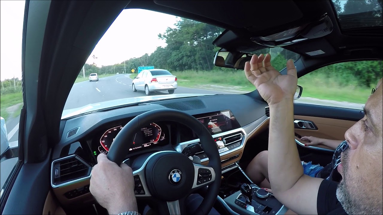 TOP SPEED NOVA BMW 330I G20 - YouTube