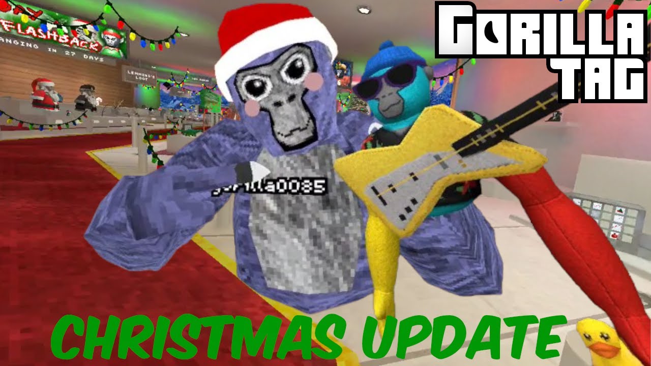 Gorilla Tag Christmas Update - YouTube