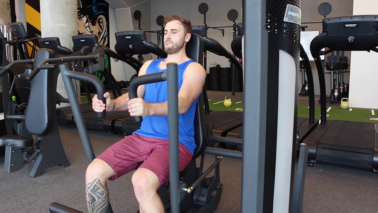 PRIME Chest Press: Narrow Grip - YouTube