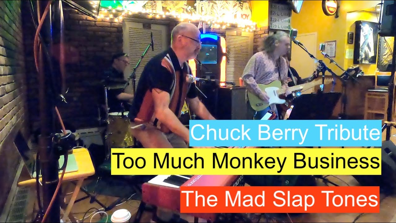🐒 Too Much Monkey Business - Chuck Berry Cover by The Mad Slap Tones ...