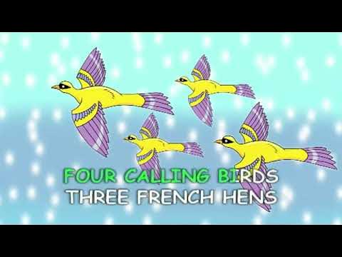 12 Days Of Christmas Sing a long - YouTube