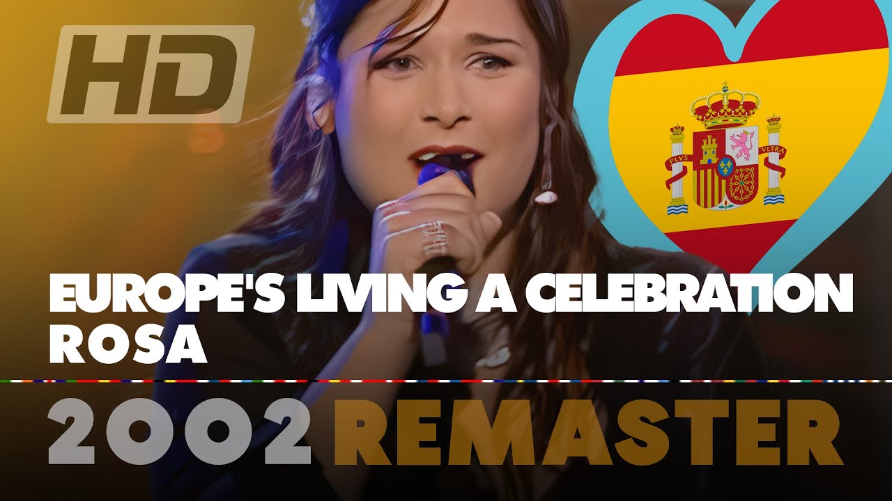 EUROPE'S LIVING A CELEBRATION – ROSA | Spain 🇪🇸 | Eurovision Song ...