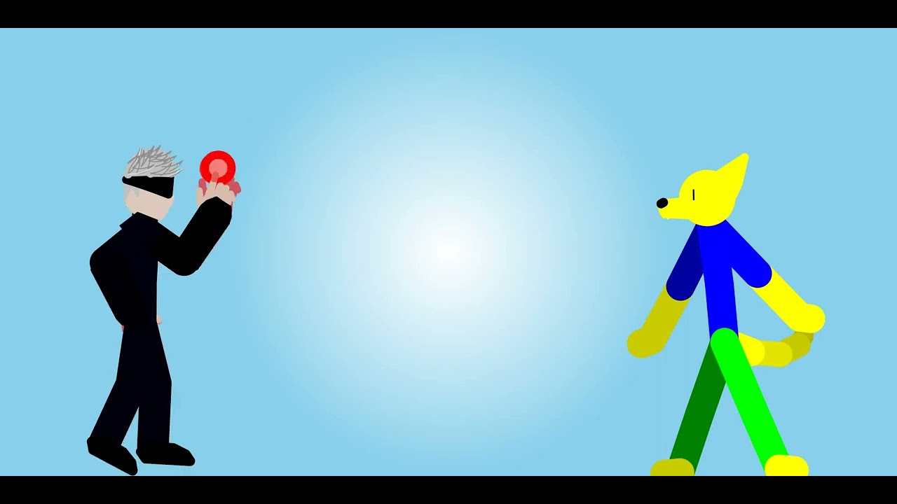 JJK Gojo's reversal red test Pivot animator - YouTube