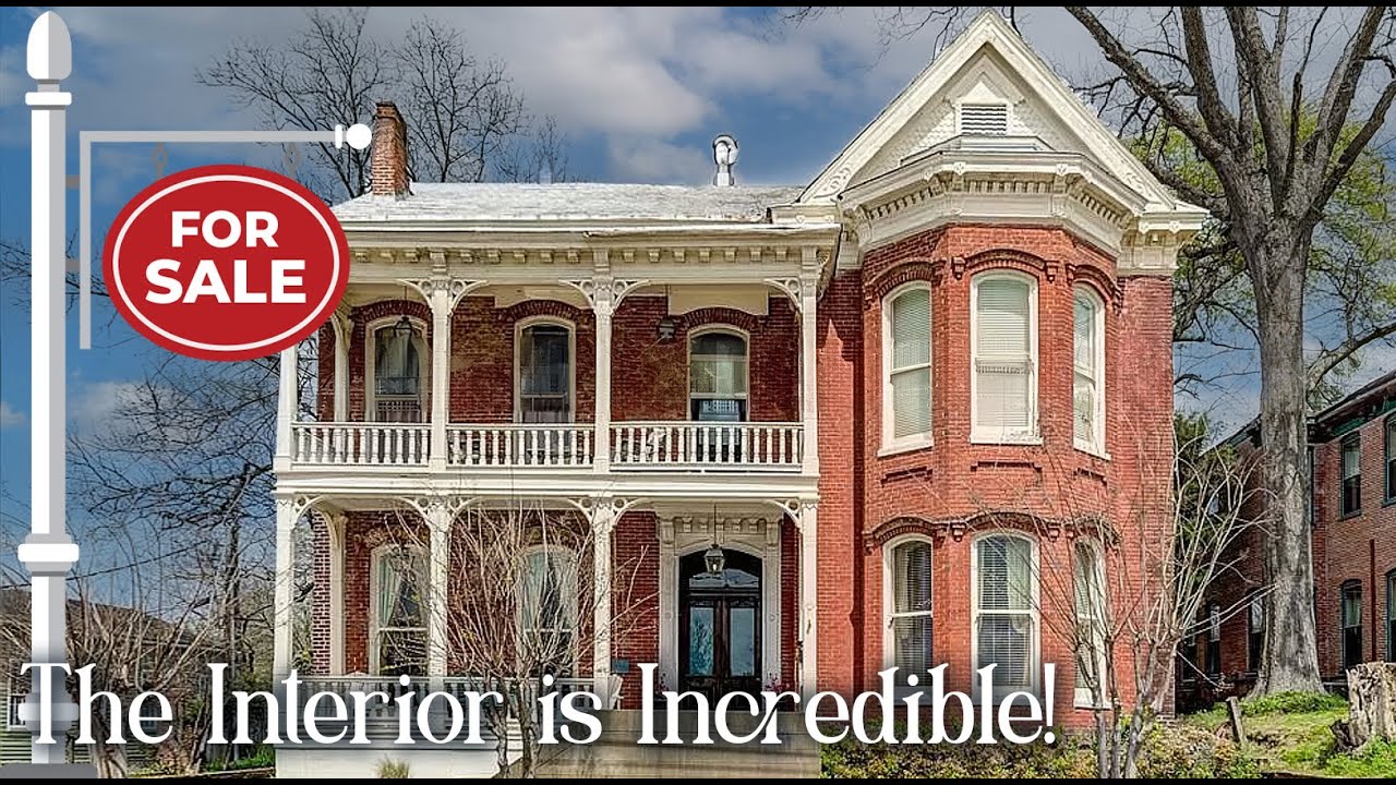 For Sale: Incredible 1870 Home Tour! The interior is to die for. - YouTube