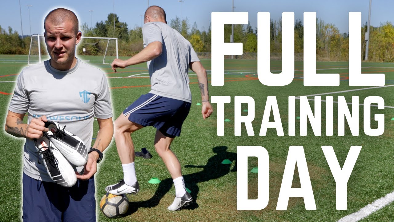 Full Pro Footballer Pre Season! | All My Workouts On A Monday | Gym ...