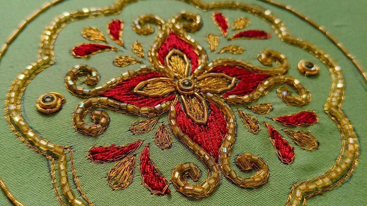 Very amazing and attractive patch work for dupatta|| Beautiful and ...