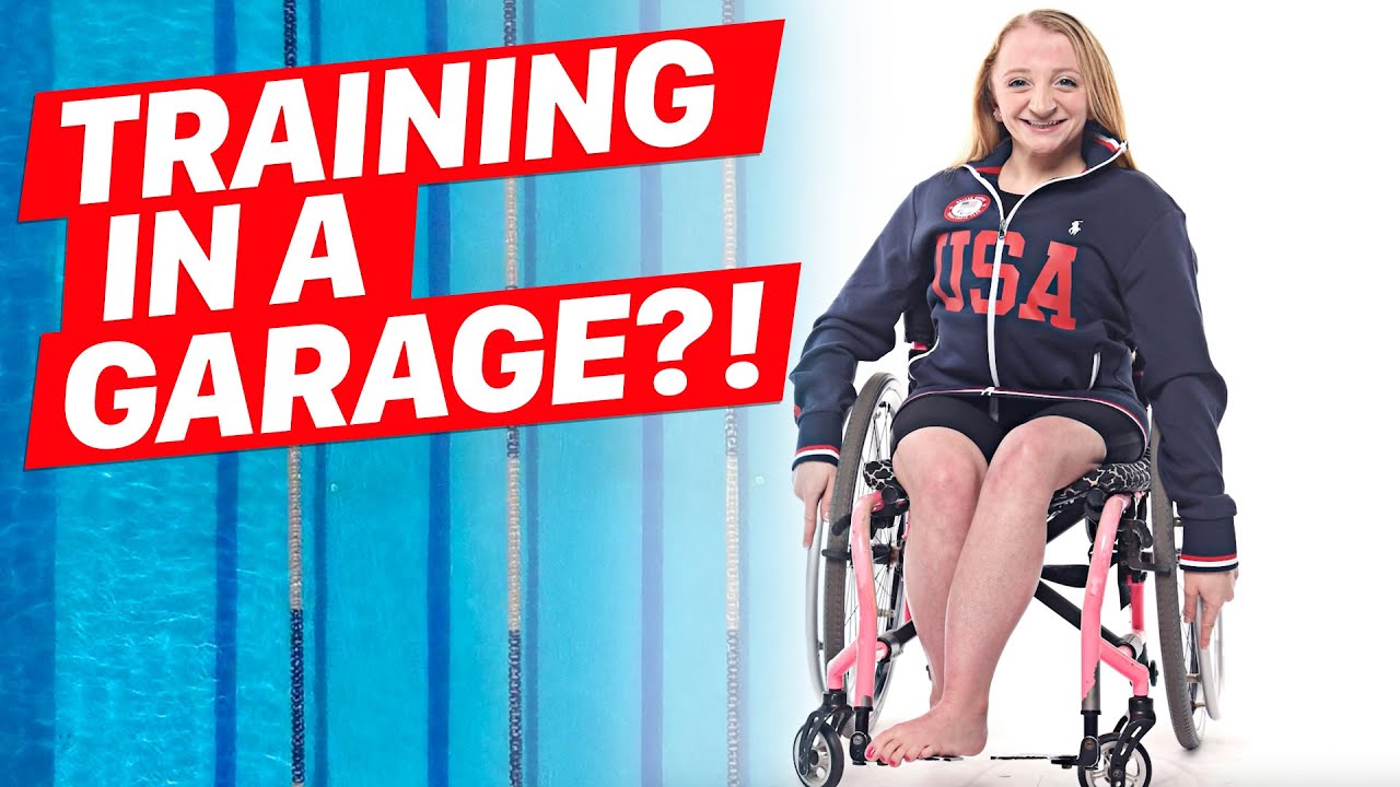 Training for Tokyo in a Garage?! | Para Swimmer McKenzie Coan - YouTube