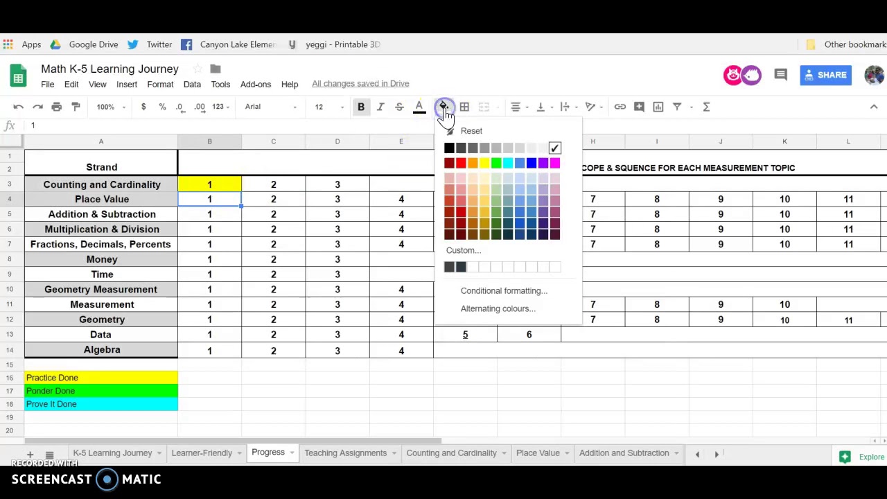 Progress tracker - YouTube