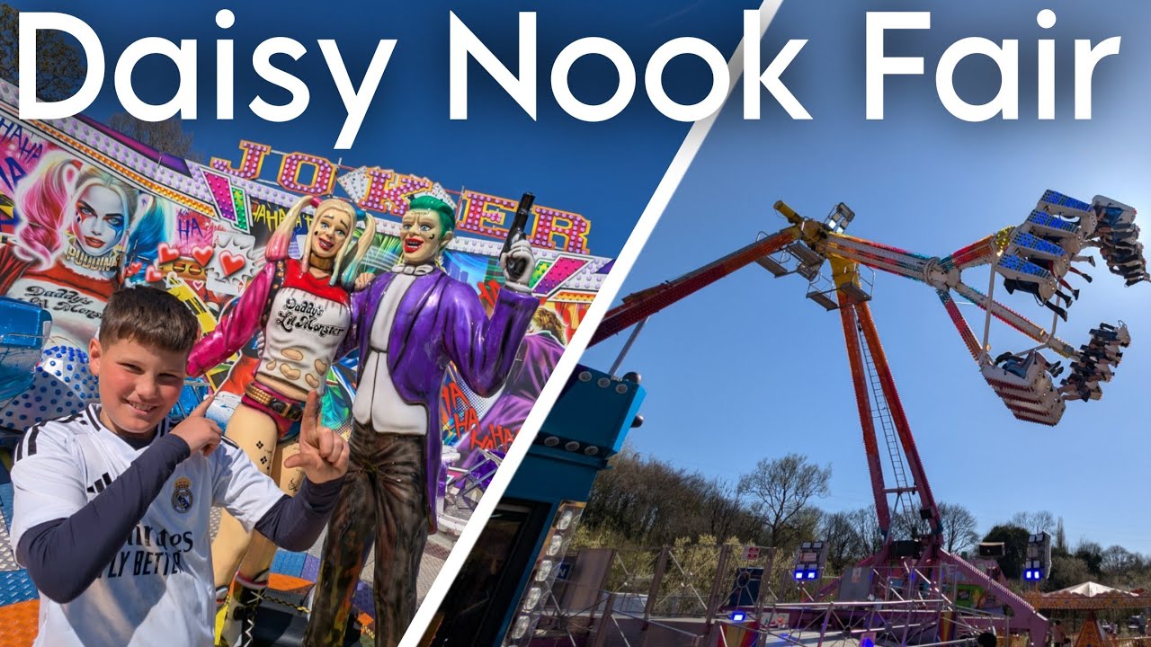 We did JOKER BREAKDANCE at DAISY NOOK FUN FAIR 🃏 - YouTube