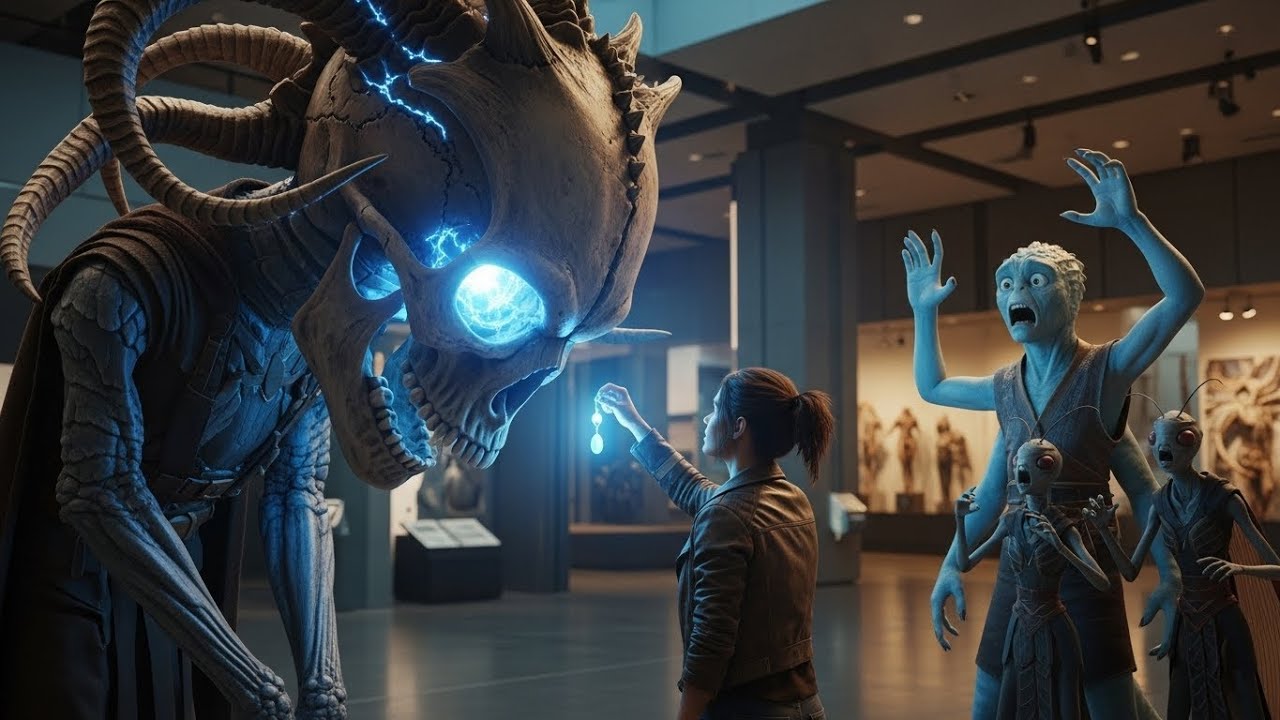 Ancient Alien Skull Bows to Human Woman | Best HFY Sci-Fi Story ...