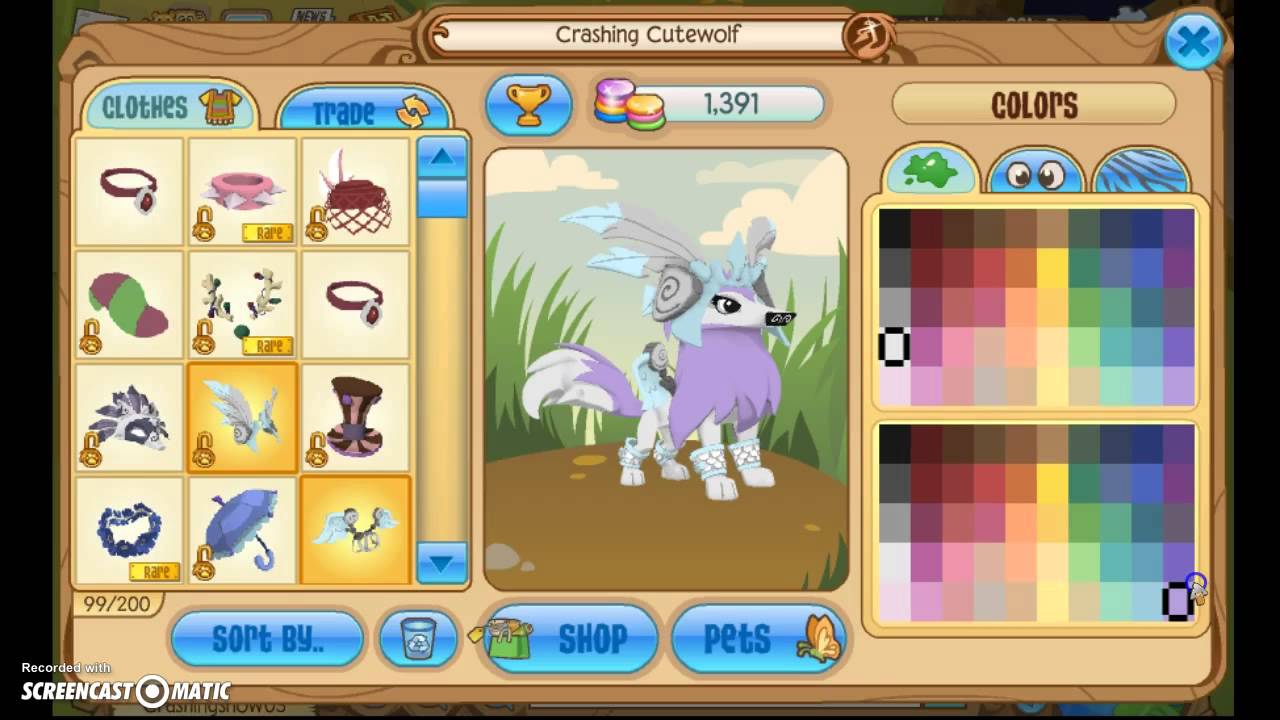 How To Get The Secrect Color On Animal Jam - YouTube