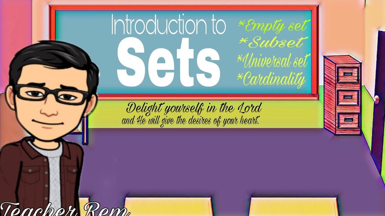 Introduction to Sets (Part 2) #MathTutorial #Math7 #Sets - YouTube