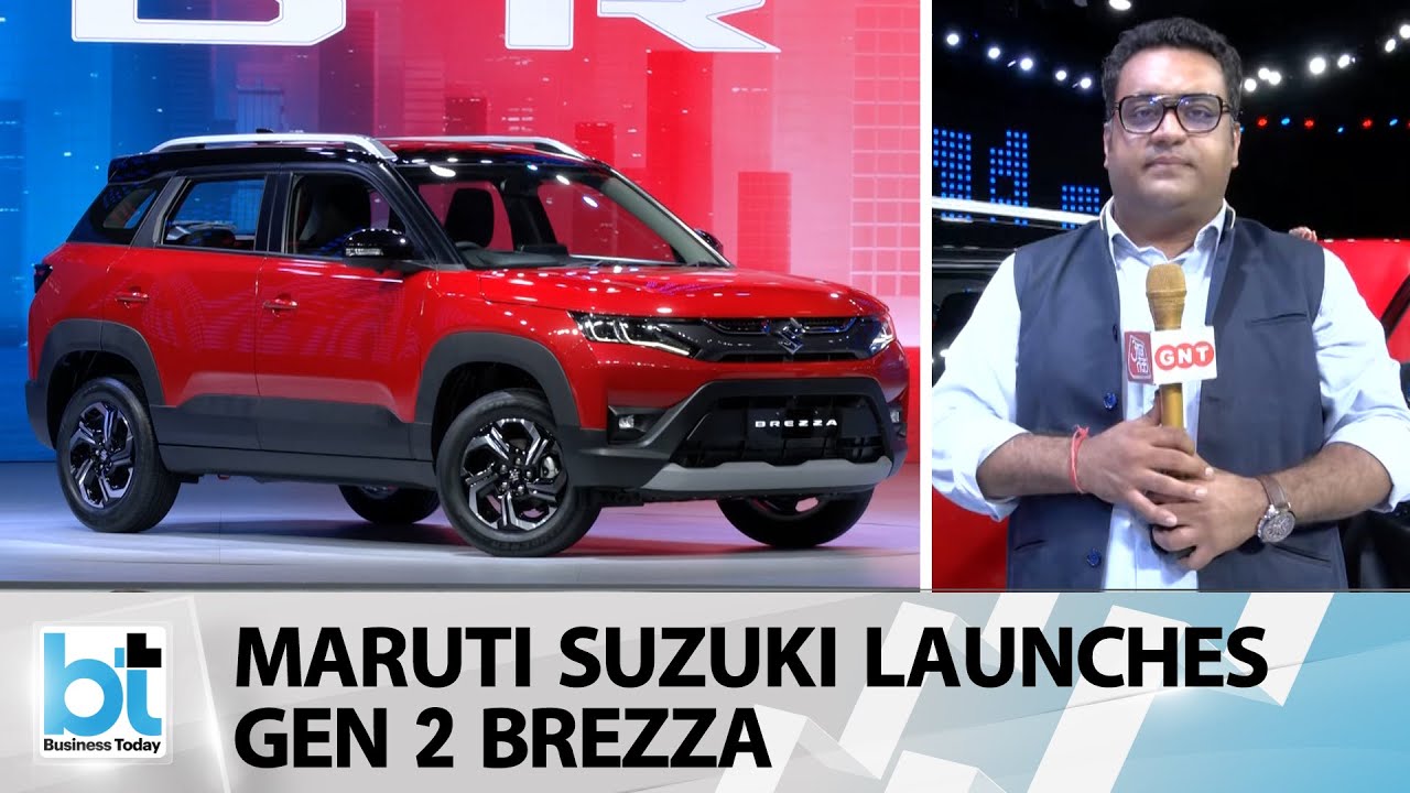 Maruti Suzuki launches Gen 2 Brezza - YouTube