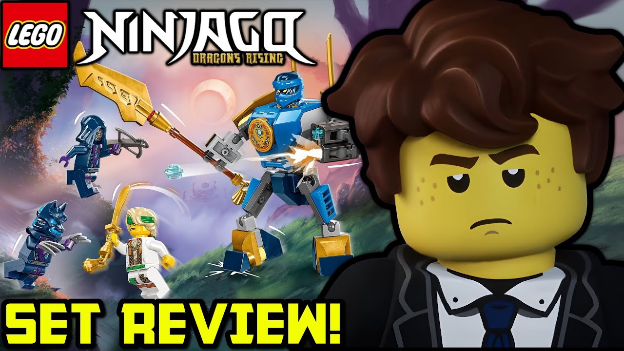 Unironically Perfect! ⚡ Ninjago Dragons Rising Jay's Mech Battle Pack ...