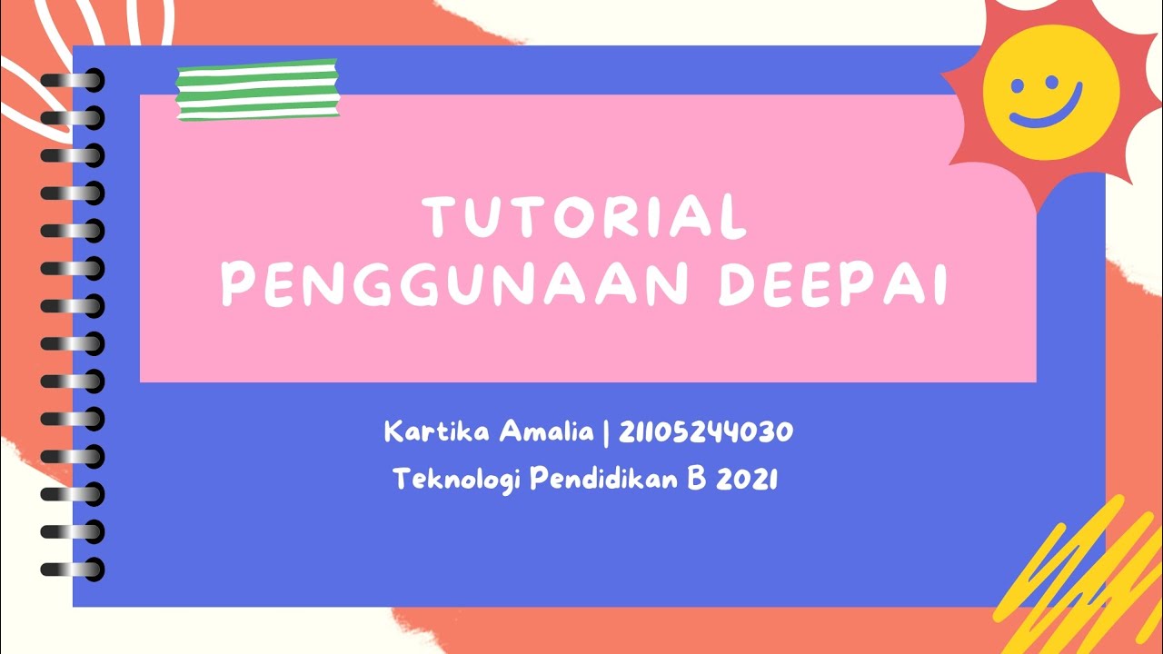 Tutorial Penggunaan DeepAI | Artifical Intelligence - YouTube