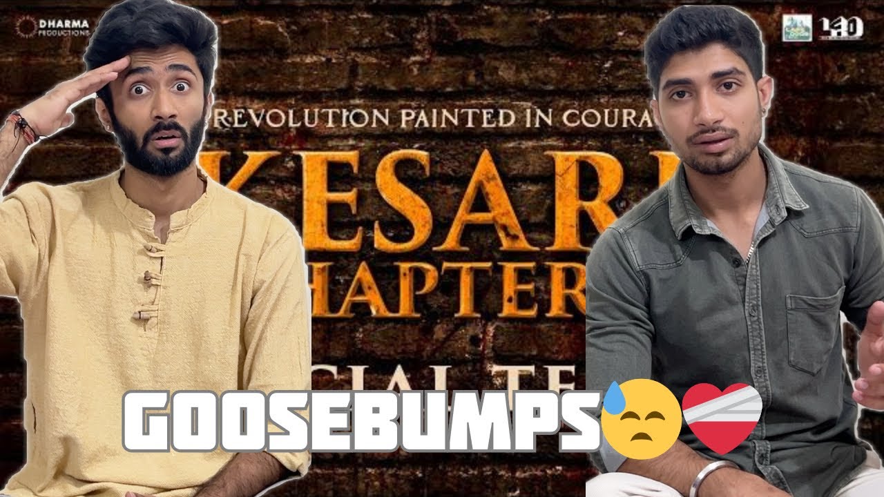 KESARI CHAPTER 2 REACTION | OFFICIAL TEASER | Akshay kumar | R. Madhavan | Ananya | - YouTube