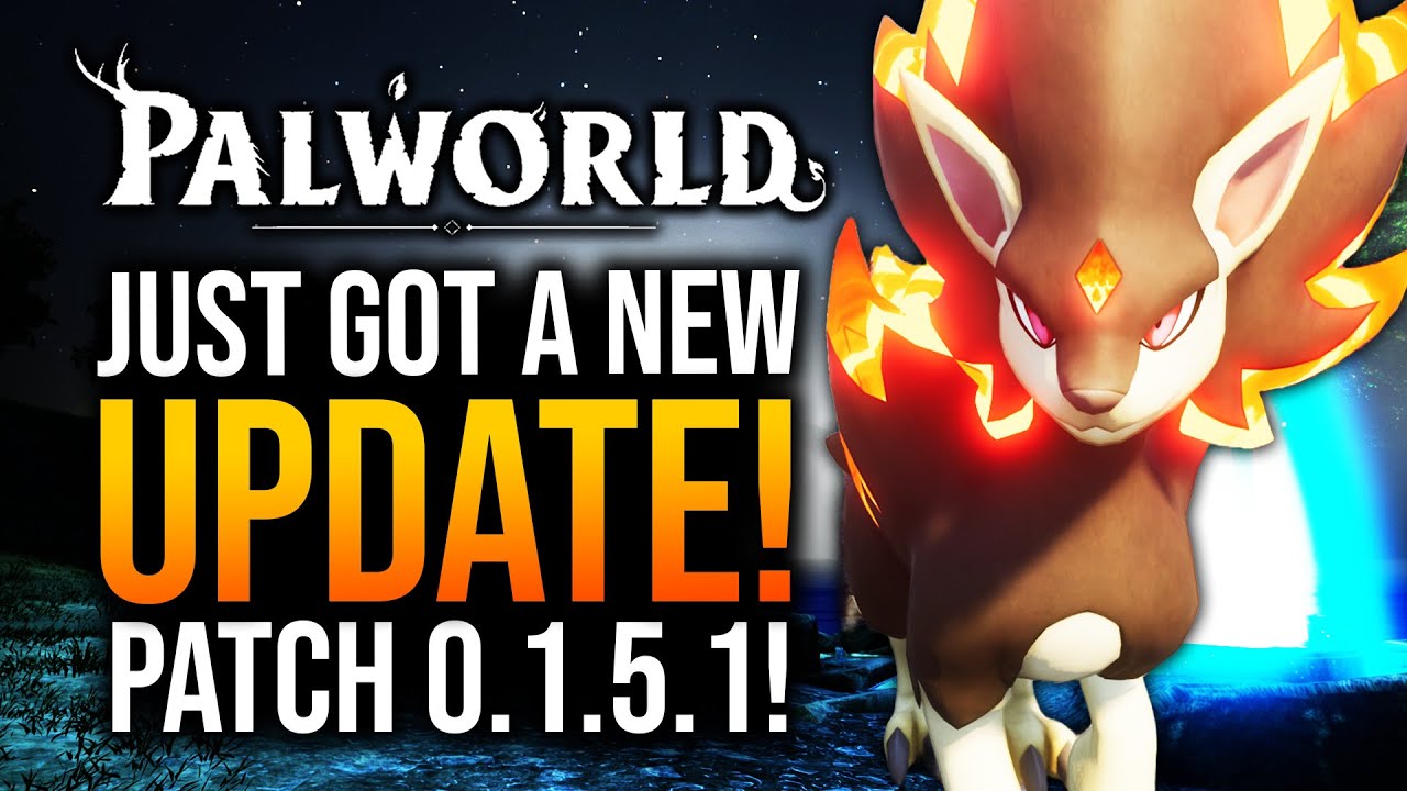 Palworld - 10 BIG CHANGES IN PATCH 0.1.5.1! - YouTube