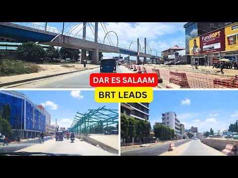 BRT PHASE 3 PROGRESS, Dar es salaam City Is Leading By Example - YouTube