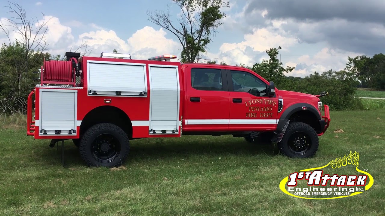 1st Attack Engineering Co-Poly Off-Road Fire Rescue Pewamo Fire ...