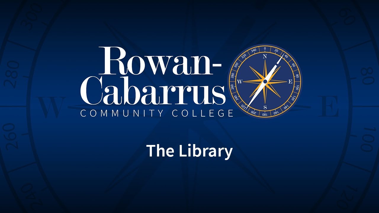 The Library at Rowan-Cabarrus - YouTube