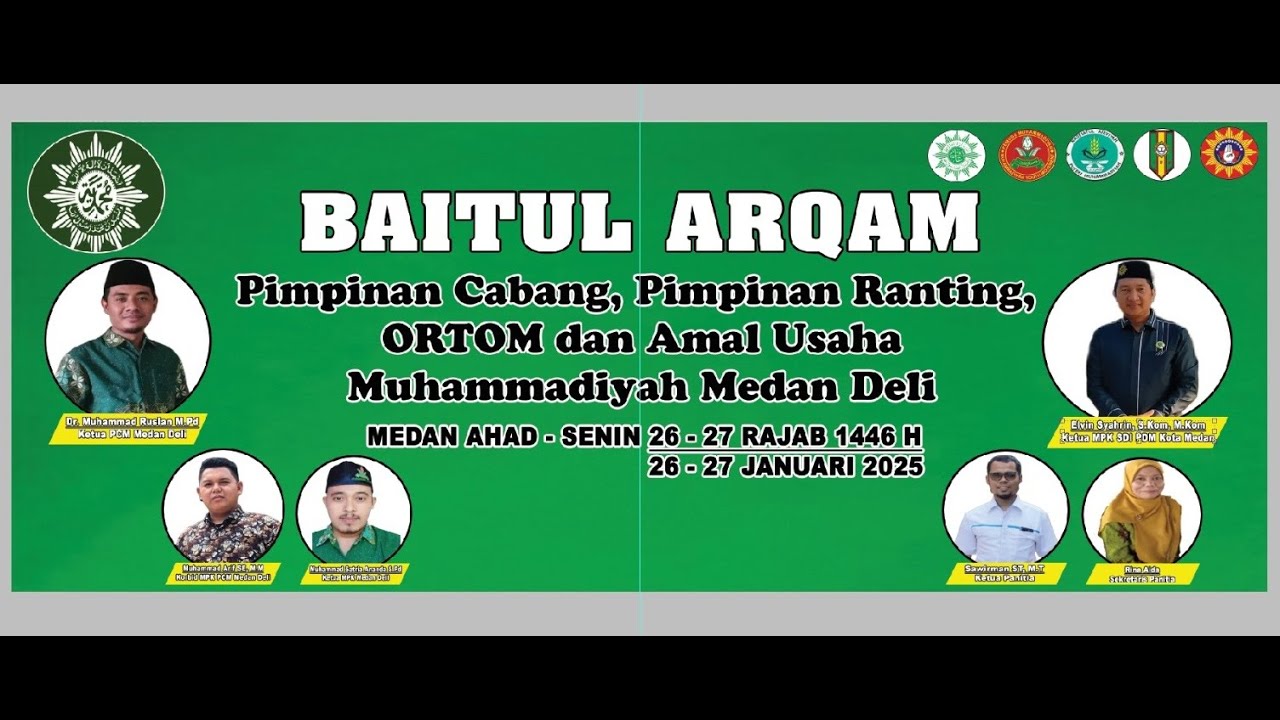KULTUM BA'DA ASHAR PADA BA PCM MEDAN DELI - YouTube