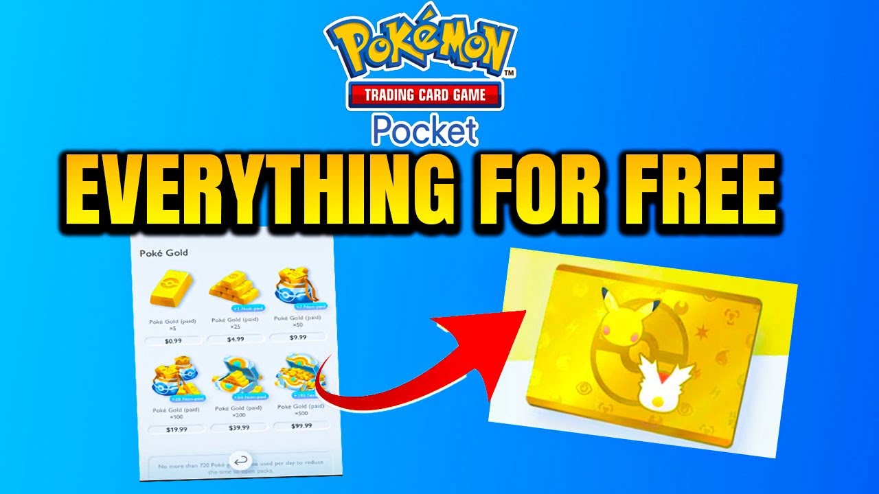 Pokemon TCG Pocket Hack - FREE PokeGold, Free Premium Pass & MORE ...