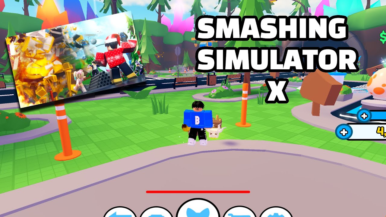 I SMASHED *EVERYTHING* IN ROBLOX (SMASHING SIMULATOR X) - YouTube