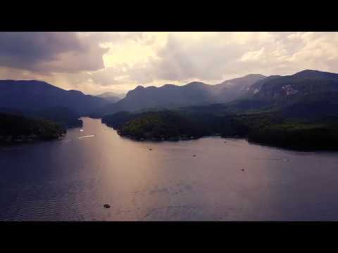 Amazing & Beautiful Lake Lure, North Carolina (4k) drone - YouTube