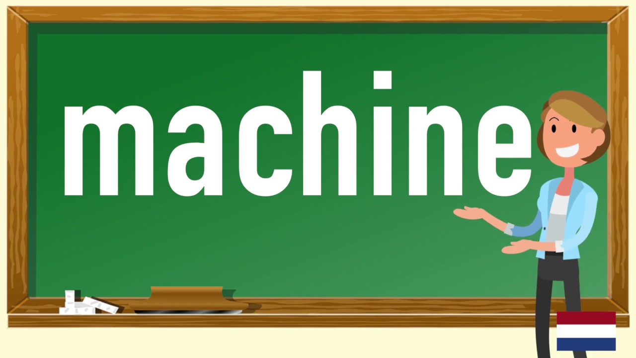 How to pronounce machine in Dutch - YouTube