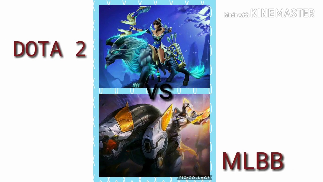 mobile legends vs dota 2 #gaming#mobilelegends#dota 2 - YouTube