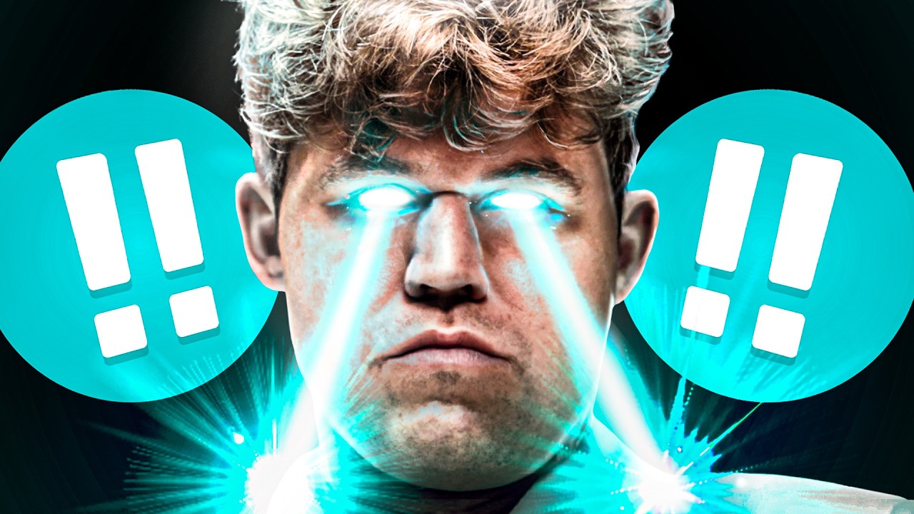 MAGNUS CARLSEN BURNS THE CHESS BOARD DOWN - YouTube