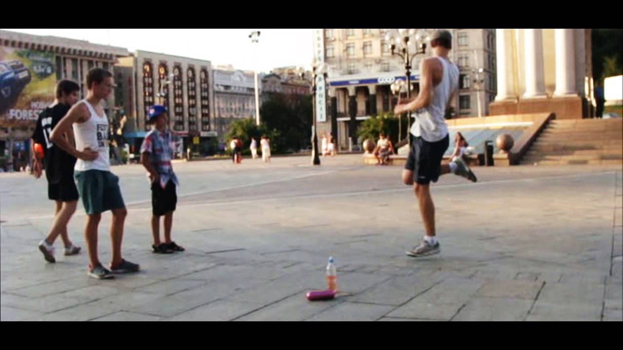 Footbag and Football Freestyle circle - YouTube