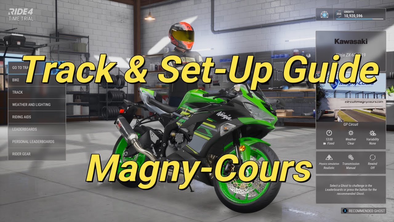 Ride 4 | Magny-Cours Track Guide & Set-Ups for 600cc and 1000cc+ Naked ...