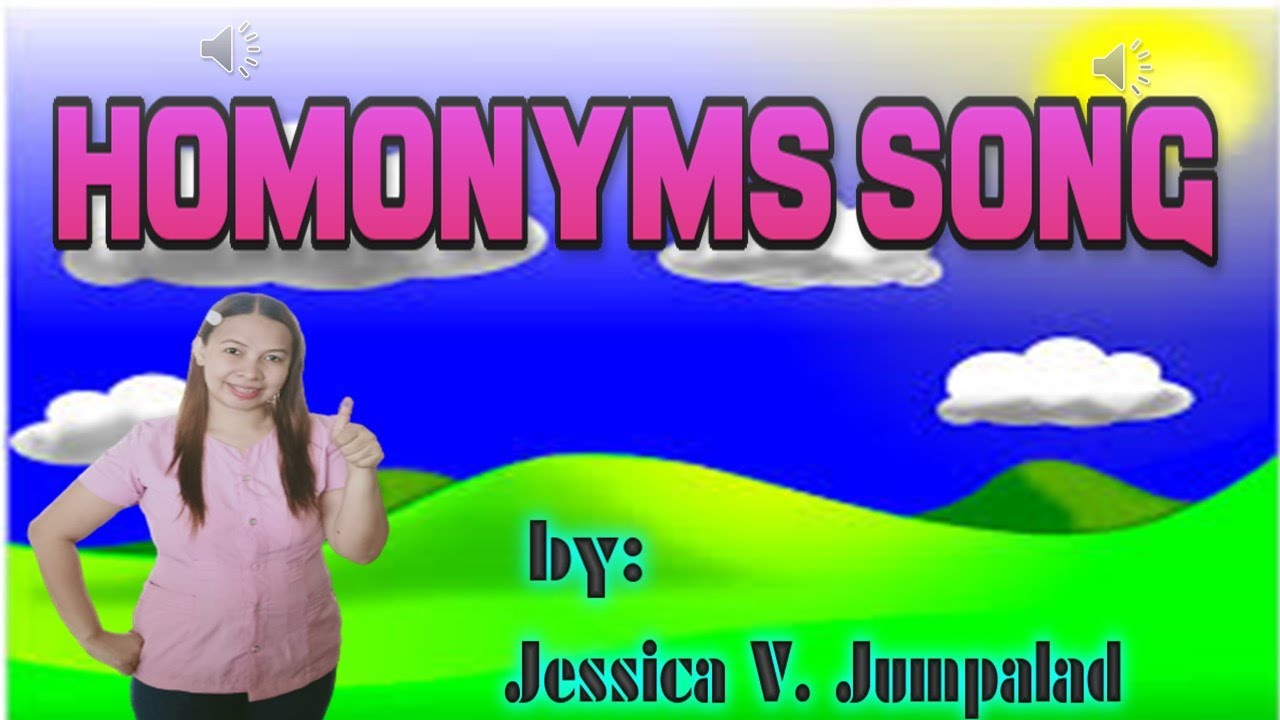 Homonyms song - YouTube