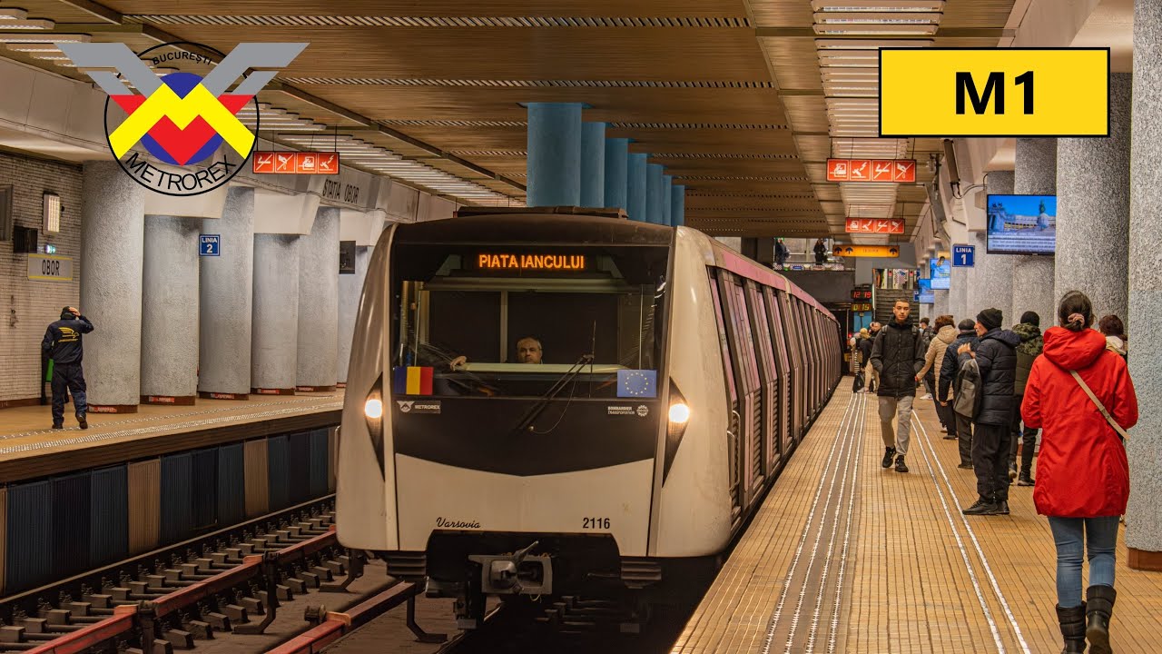 Metrorex - Circulație perturbată pe Magistrala 1 - YouTube