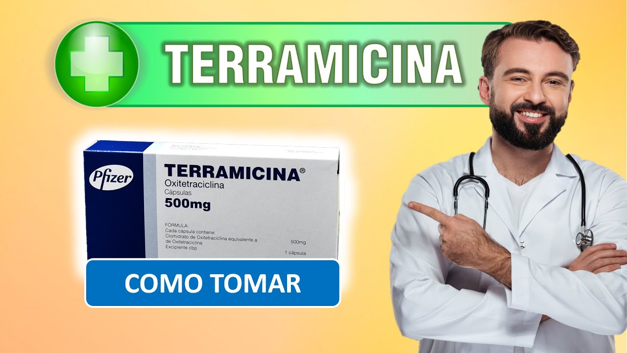 💊 TERRAMICINA COMO TOMAR (como usar y aplicar) - YouTube