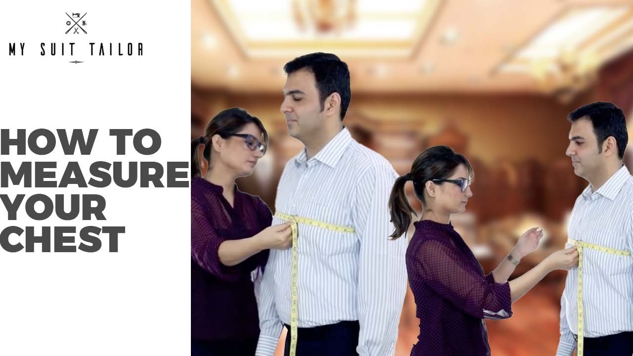 How To Measure Your Chest Measurement: The Right Way - YouTube